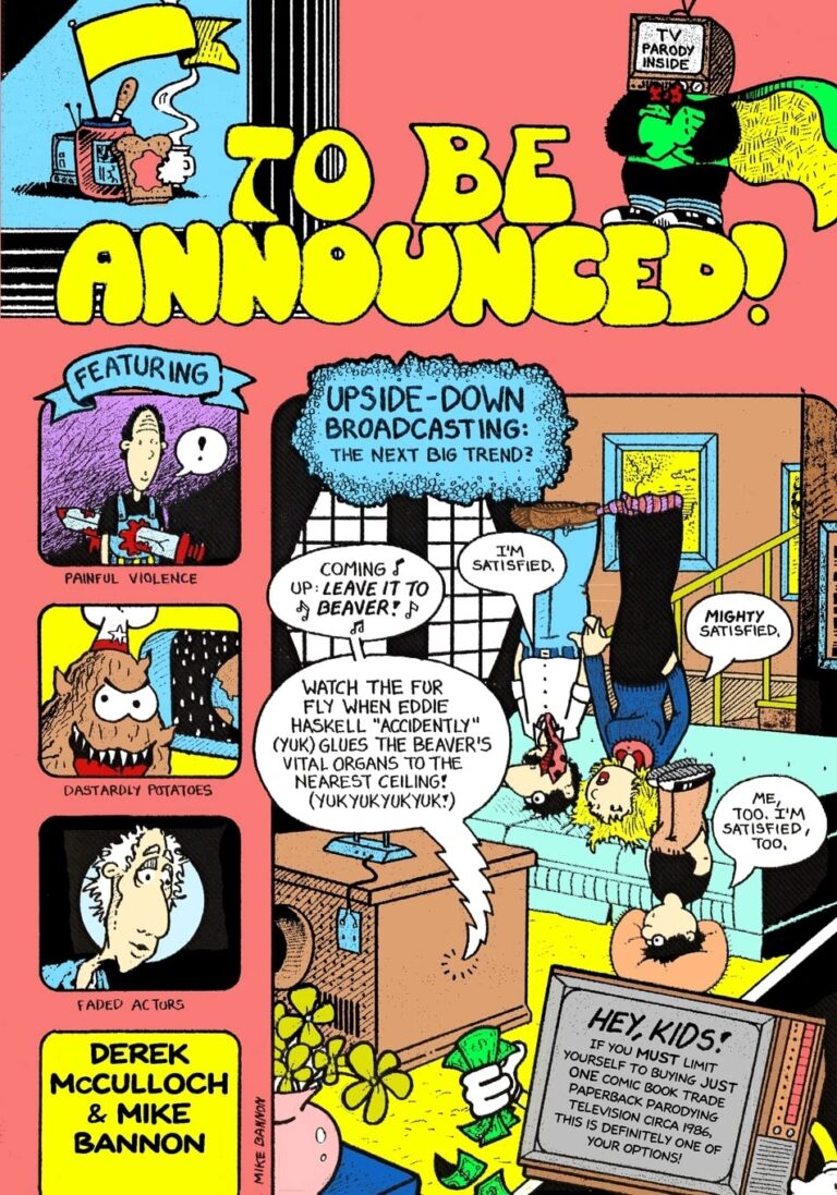 To Be Announced – About Comics